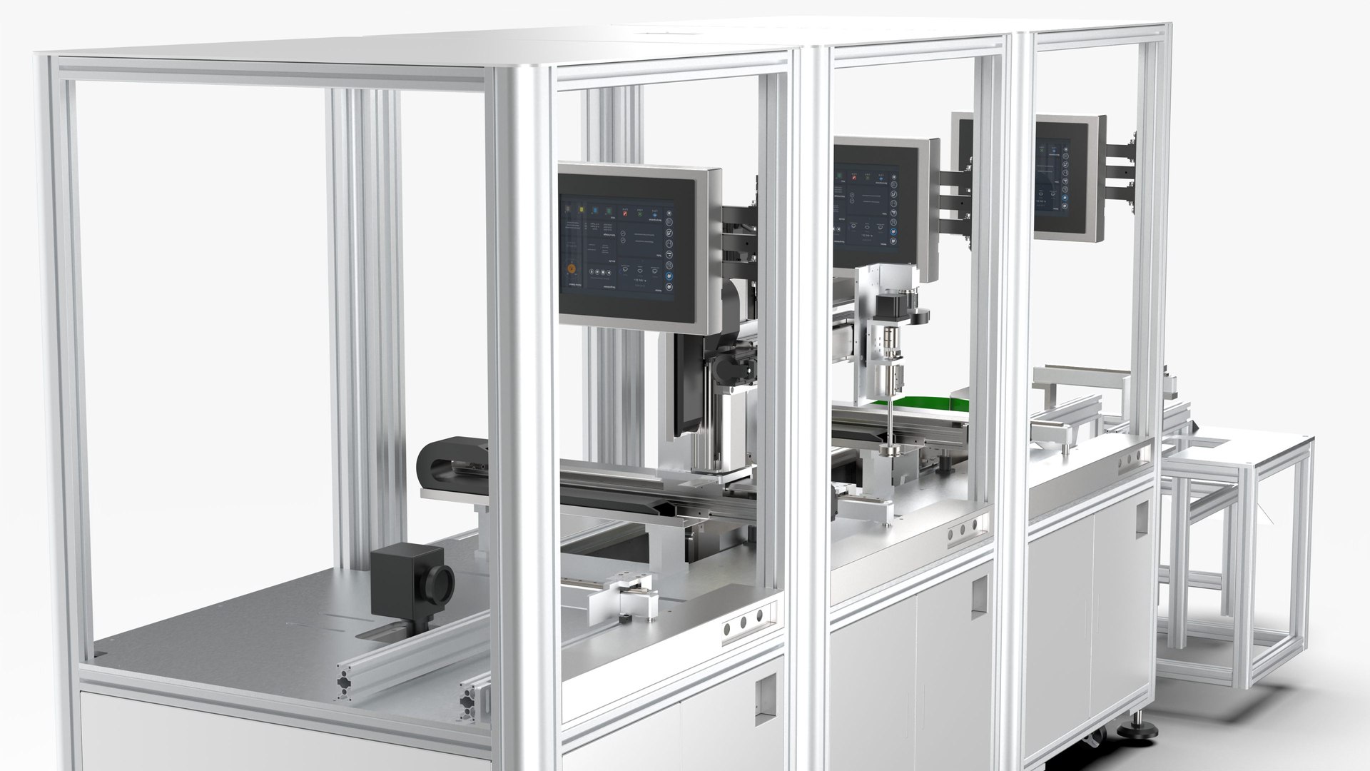 Laser Marking Visual Labeling Visual Clamping And Buckle Production ...