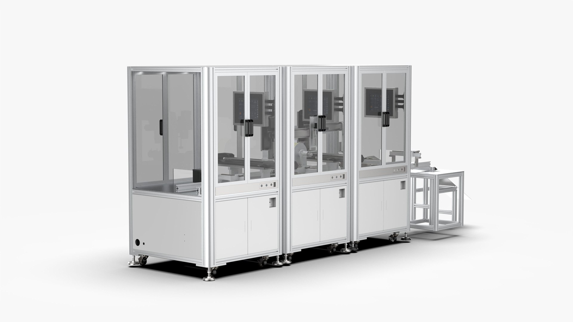 Laser Marking Visual Labeling Visual Clamping And Buckle Production ...