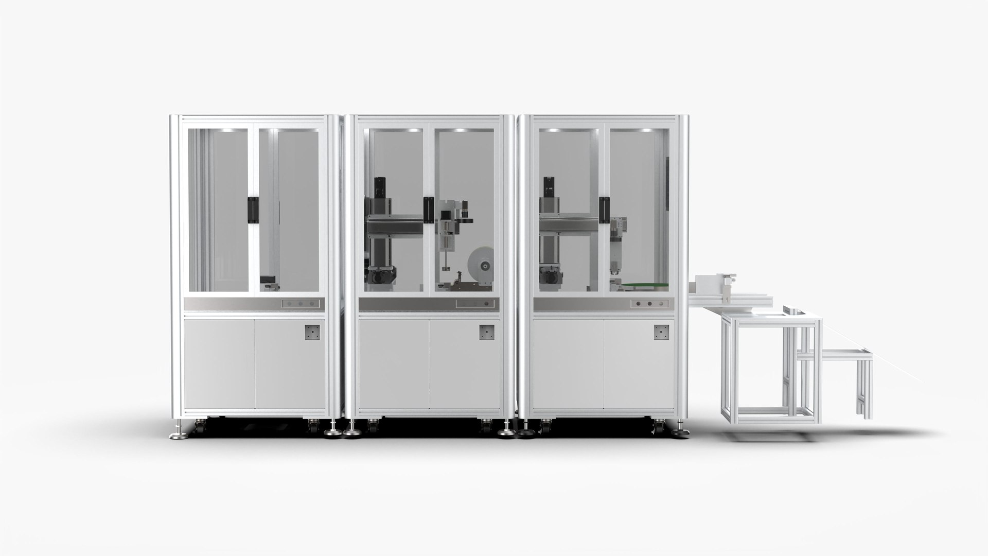 Laser Marking Visual Labeling Visual Clamping And Buckle Production ...