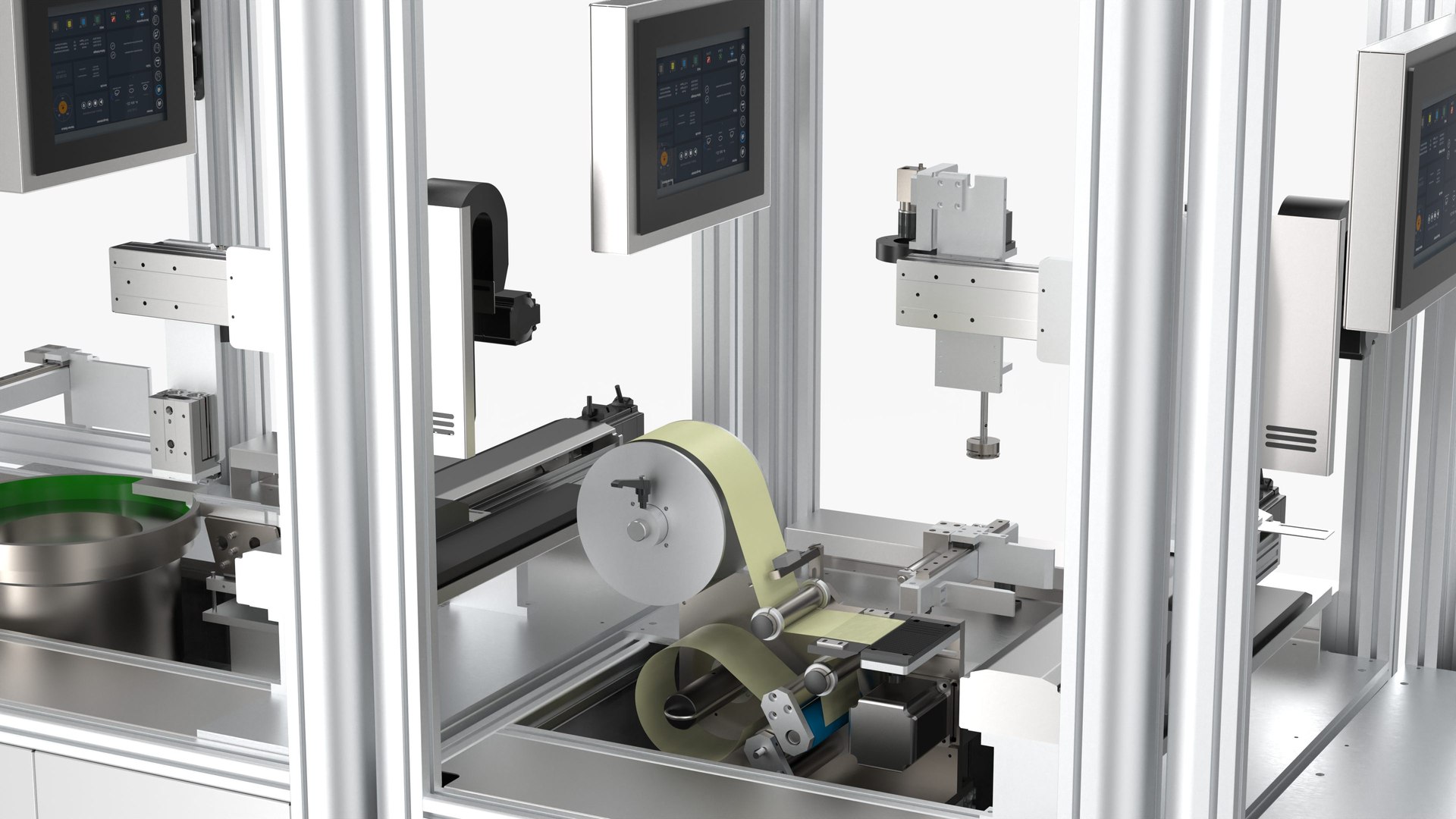 Laser Marking Visual Labeling Visual Clamping And Buckle Production ...