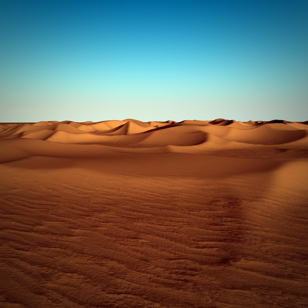 3d Model Sand Dunes