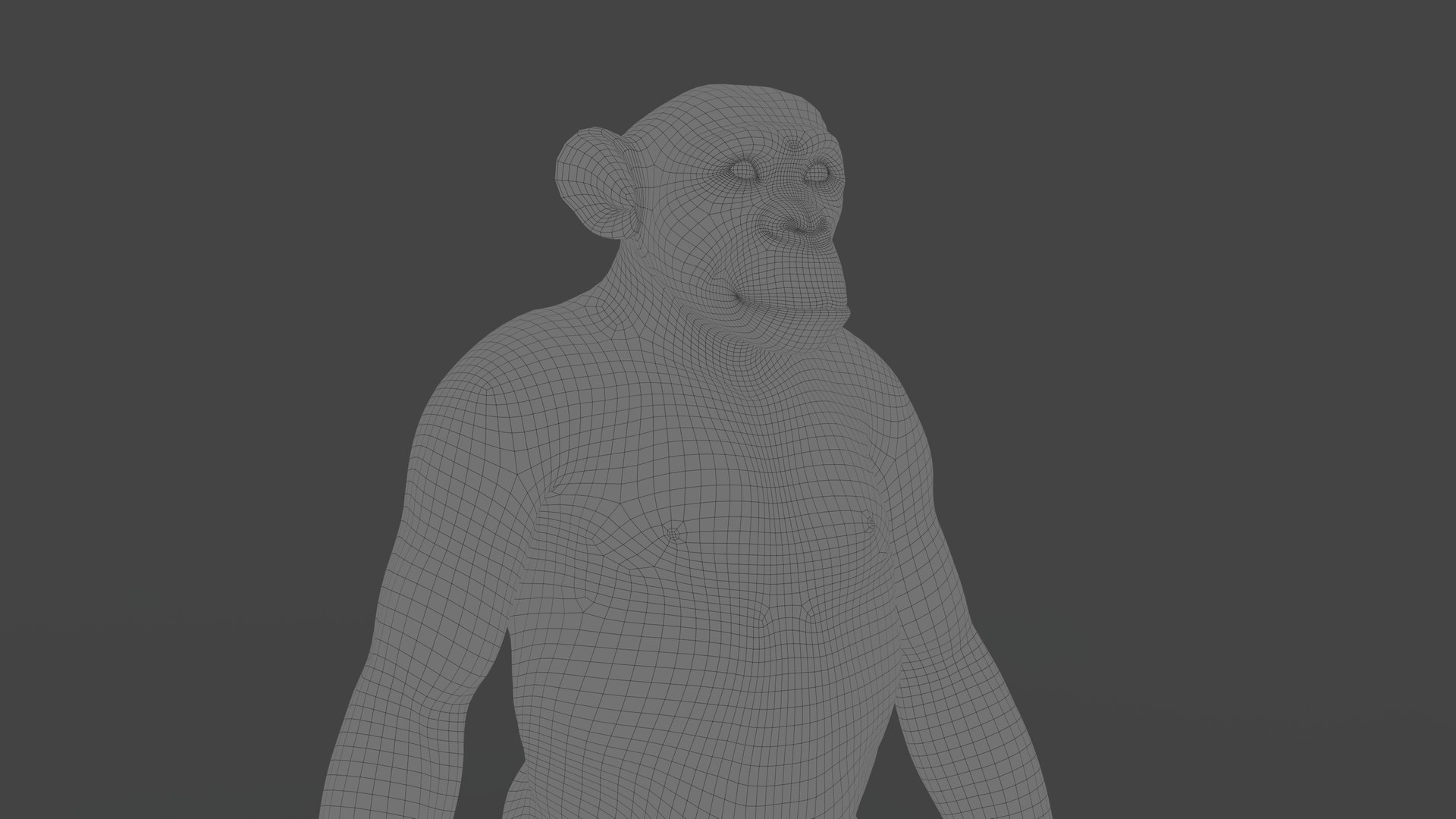 3D Chimp Rig UNREAL Project - TurboSquid 2314621