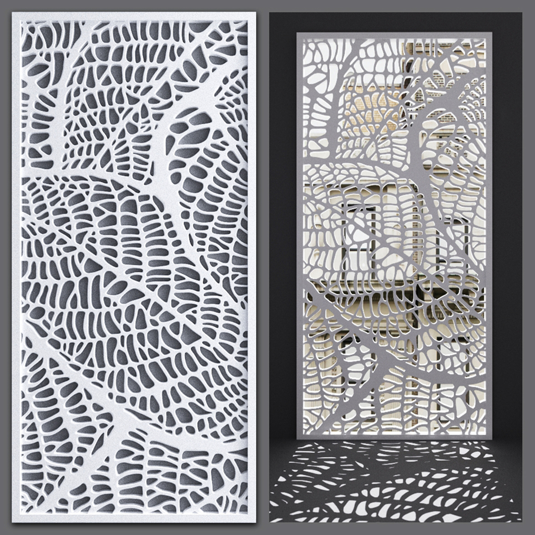 3D decorative partitions pattern model - TurboSquid 1351382