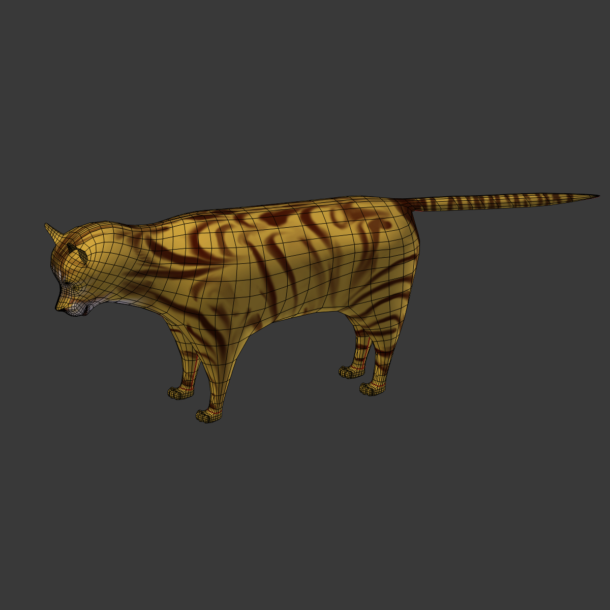 3d cat model