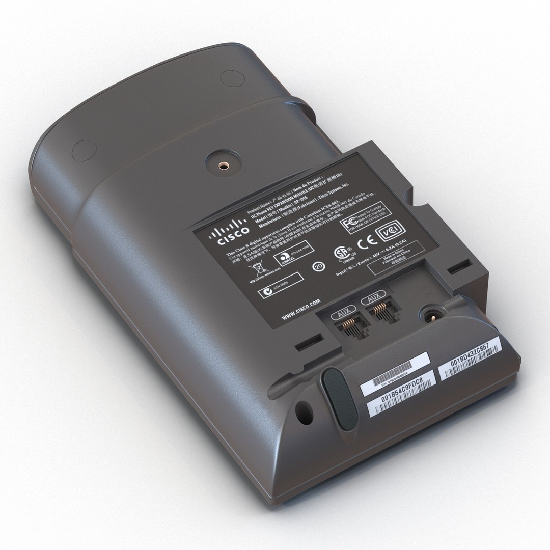 3d model of cisco 7915 expansion module