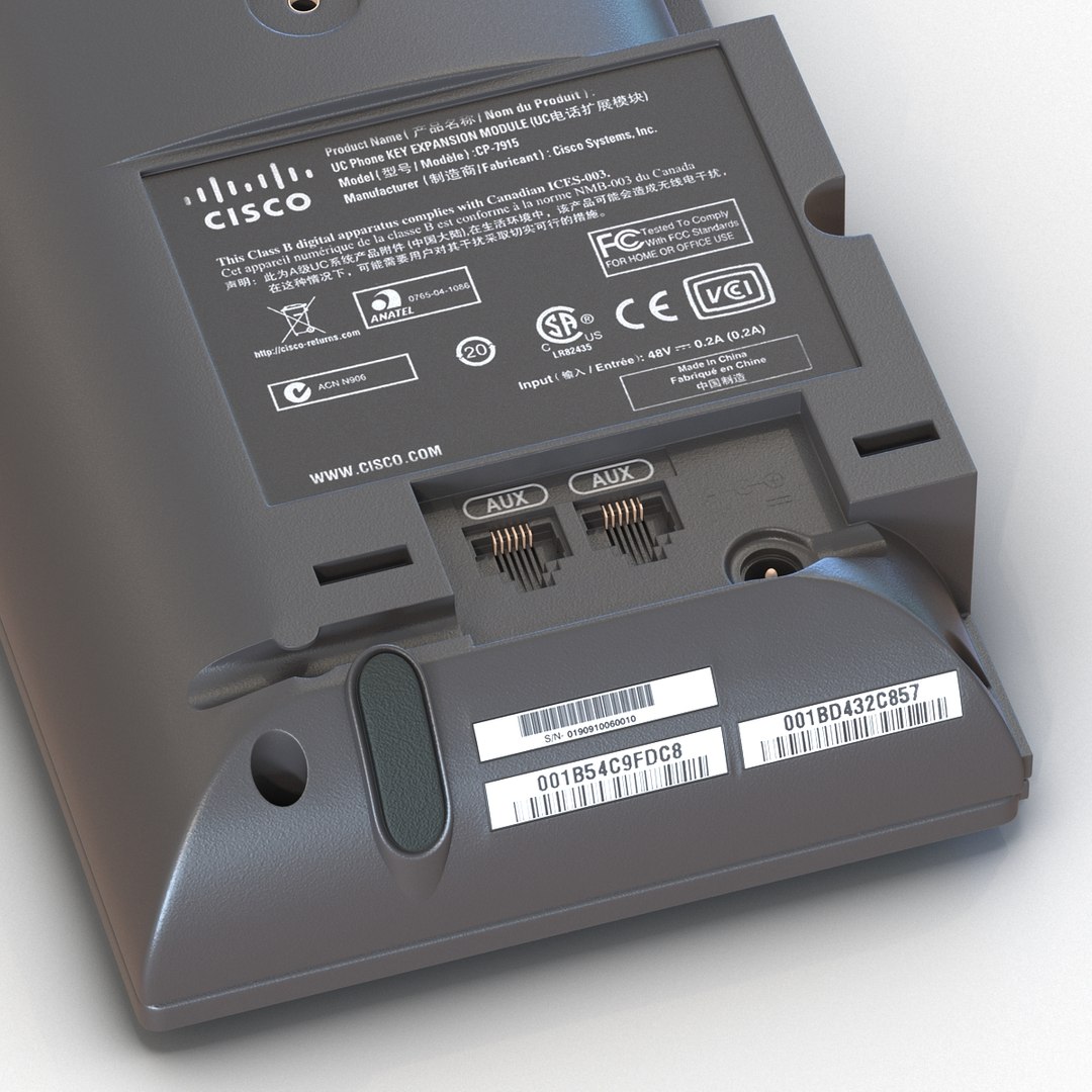 3d model of cisco 7915 expansion module