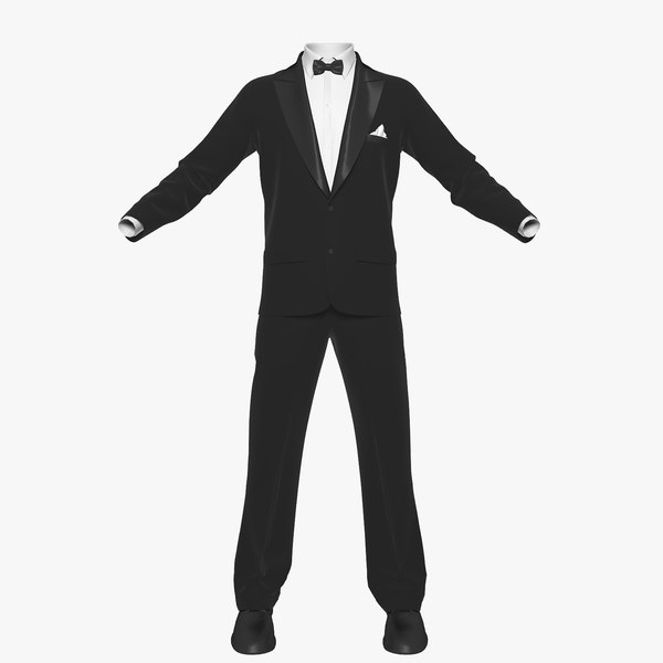 3D Tuxedo Models | TurboSquid