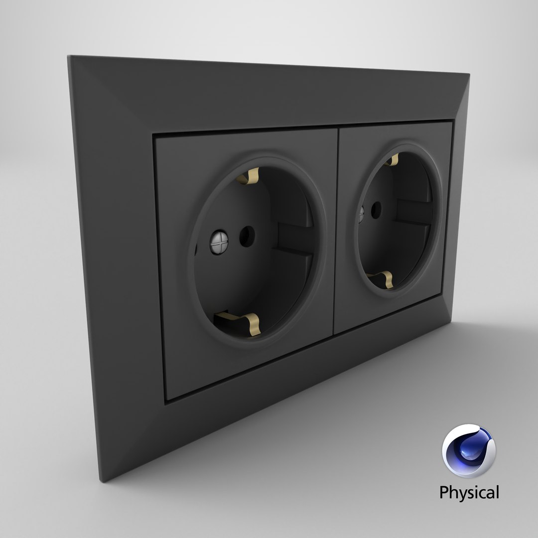 Socket Blender Cycles 3D Model - TurboSquid 1629343
