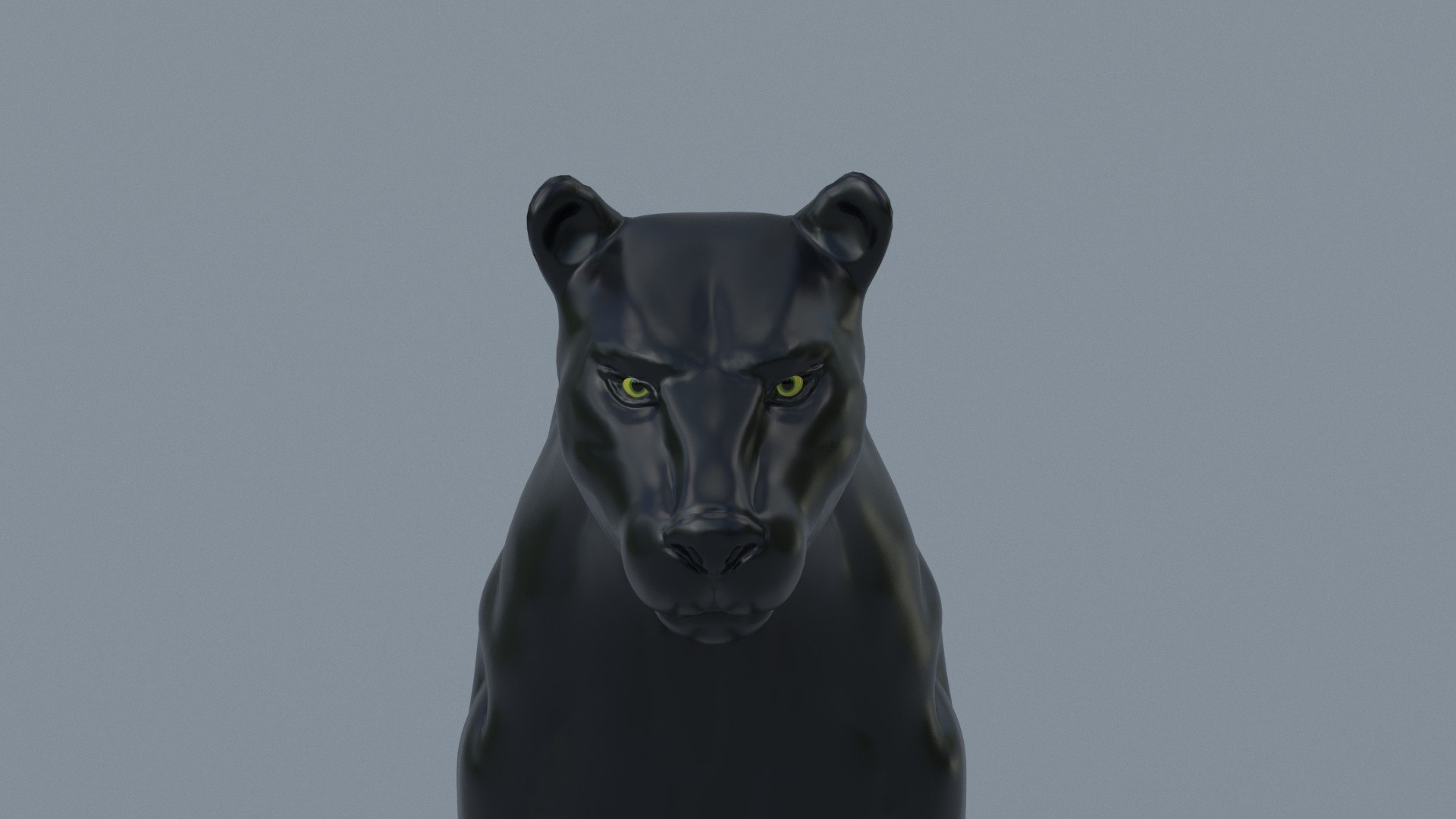 Black panther 3D model - TurboSquid 1374755
