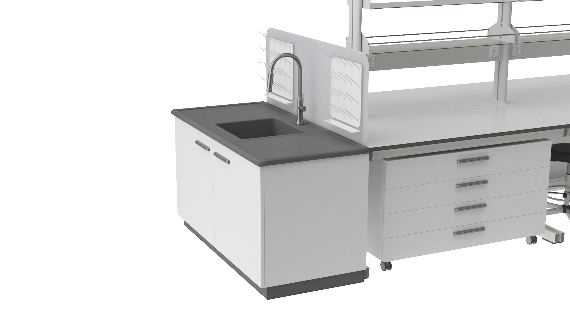 3D Laboratory Table Model - TurboSquid 1556217