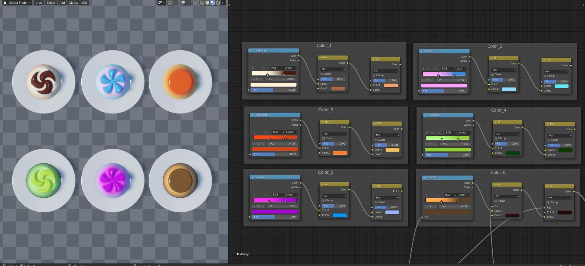 Pudding Geometry Blender 3D Model - TurboSquid 1760724