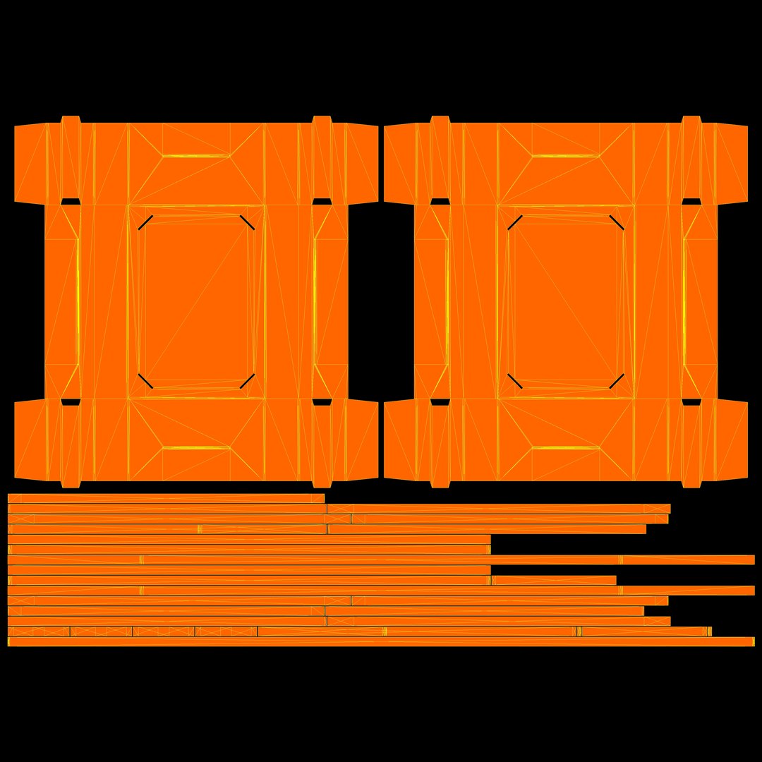 3D Model Cardboard Retail Display Tray For Product Packaging ...