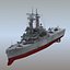 Uss Arkansas Cgn-41 Sh-60 3d Model