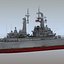 Uss Arkansas Cgn-41 Sh-60 3d Model