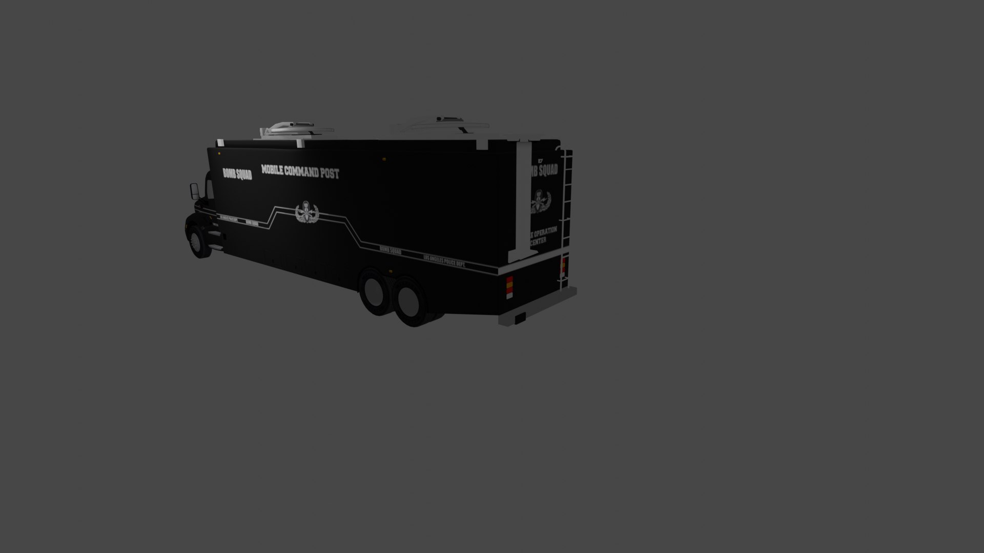 LAPD Bomb Squad 3D Model - TurboSquid 1779847