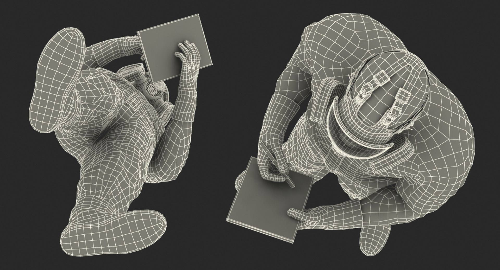 3D hazardous materials worker - TurboSquid 1406436