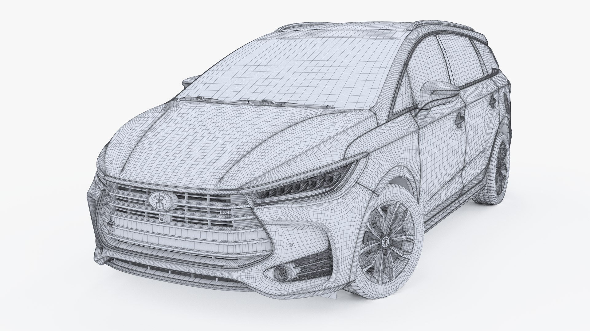 3D Model BYD SONG MAX 2018 - TurboSquid 1962660