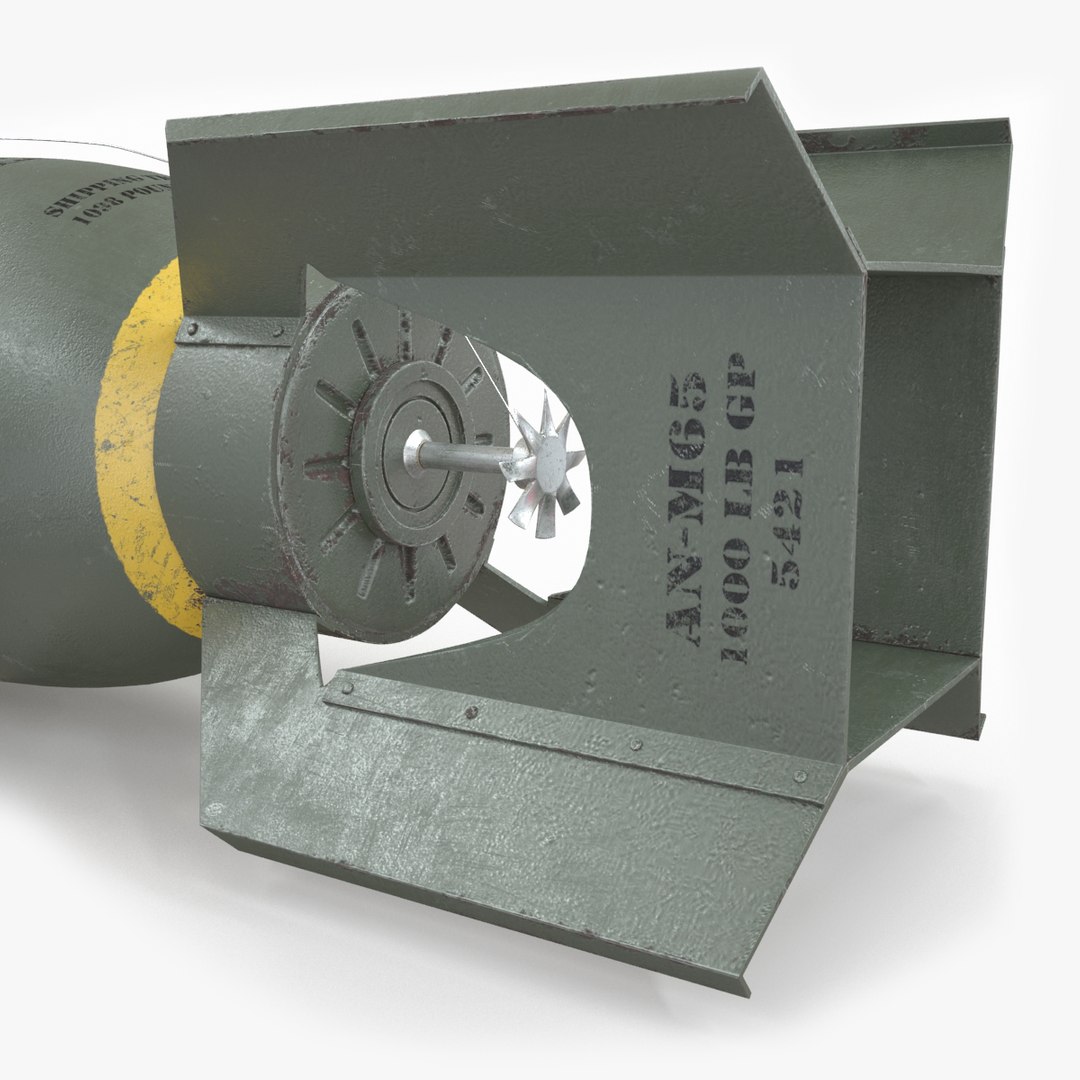 An-m65 Bomb Model - TurboSquid 1217804