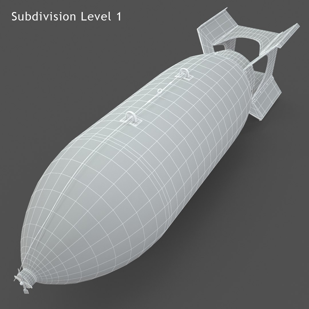 An-m65 Bomb Model - TurboSquid 1217804
