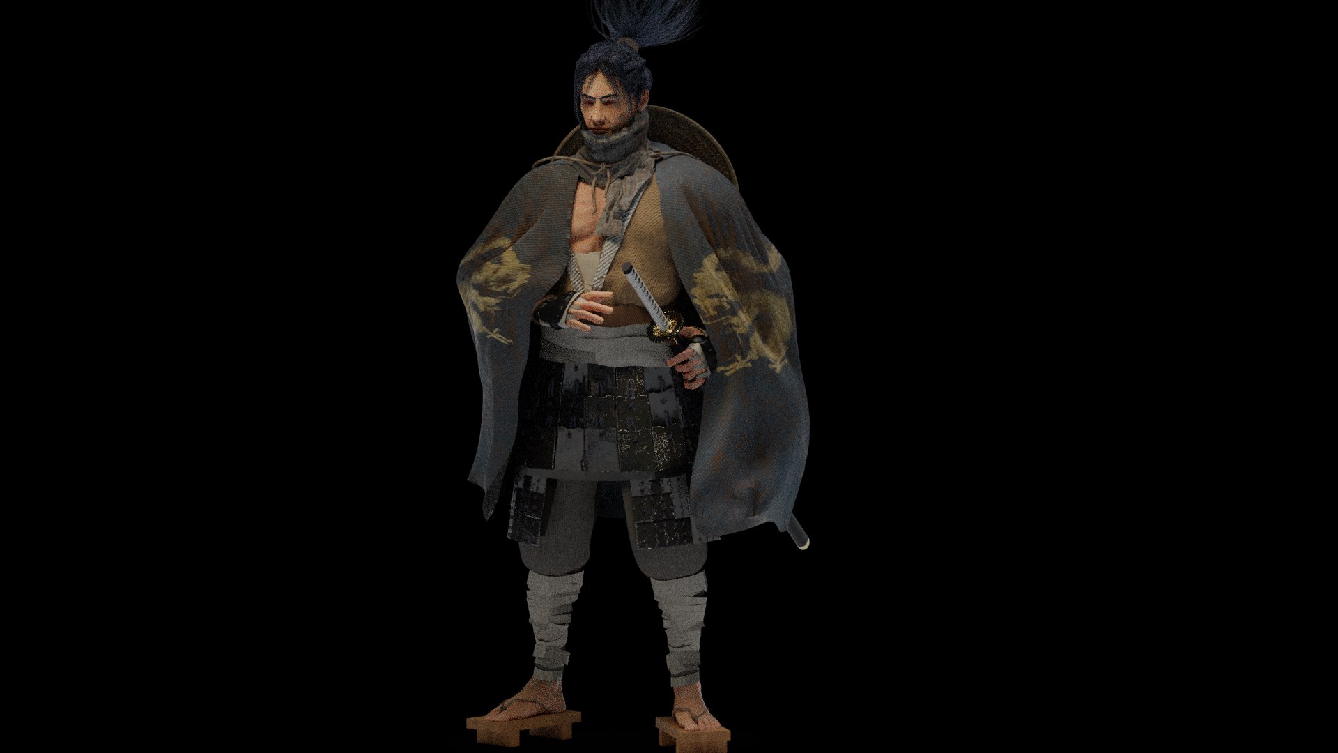 Shinobi Model - TurboSquid 1814619