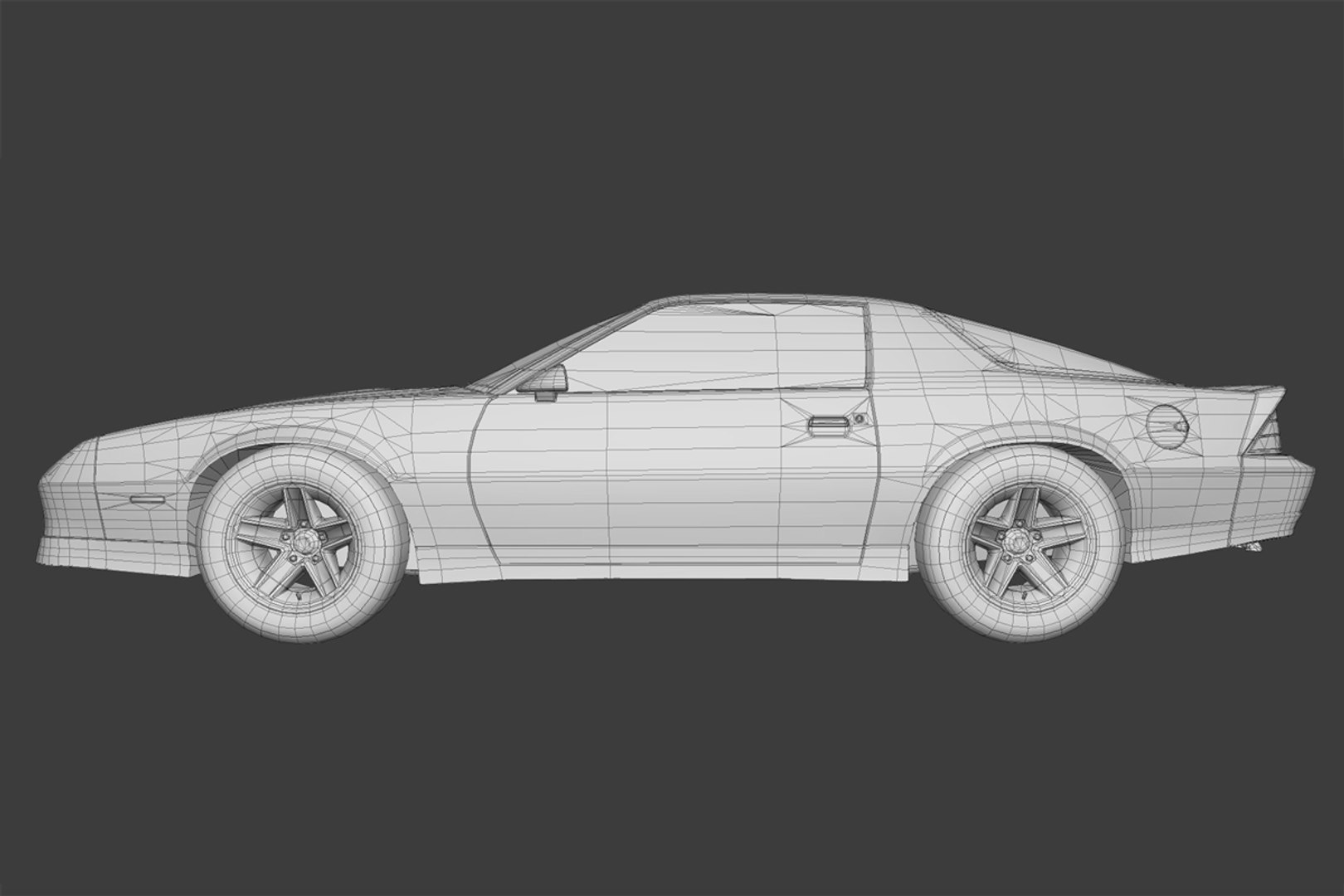 3D Chevrolet Camaro 1990 Model - TurboSquid 1184095