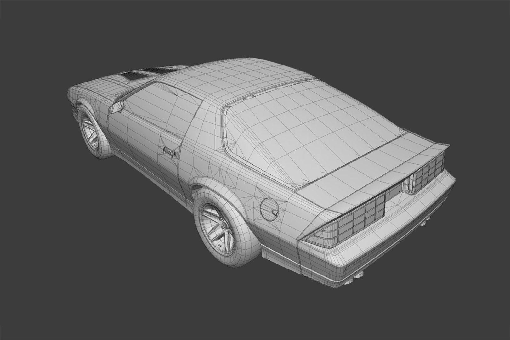 3D Chevrolet Camaro 1990 Model - TurboSquid 1184095