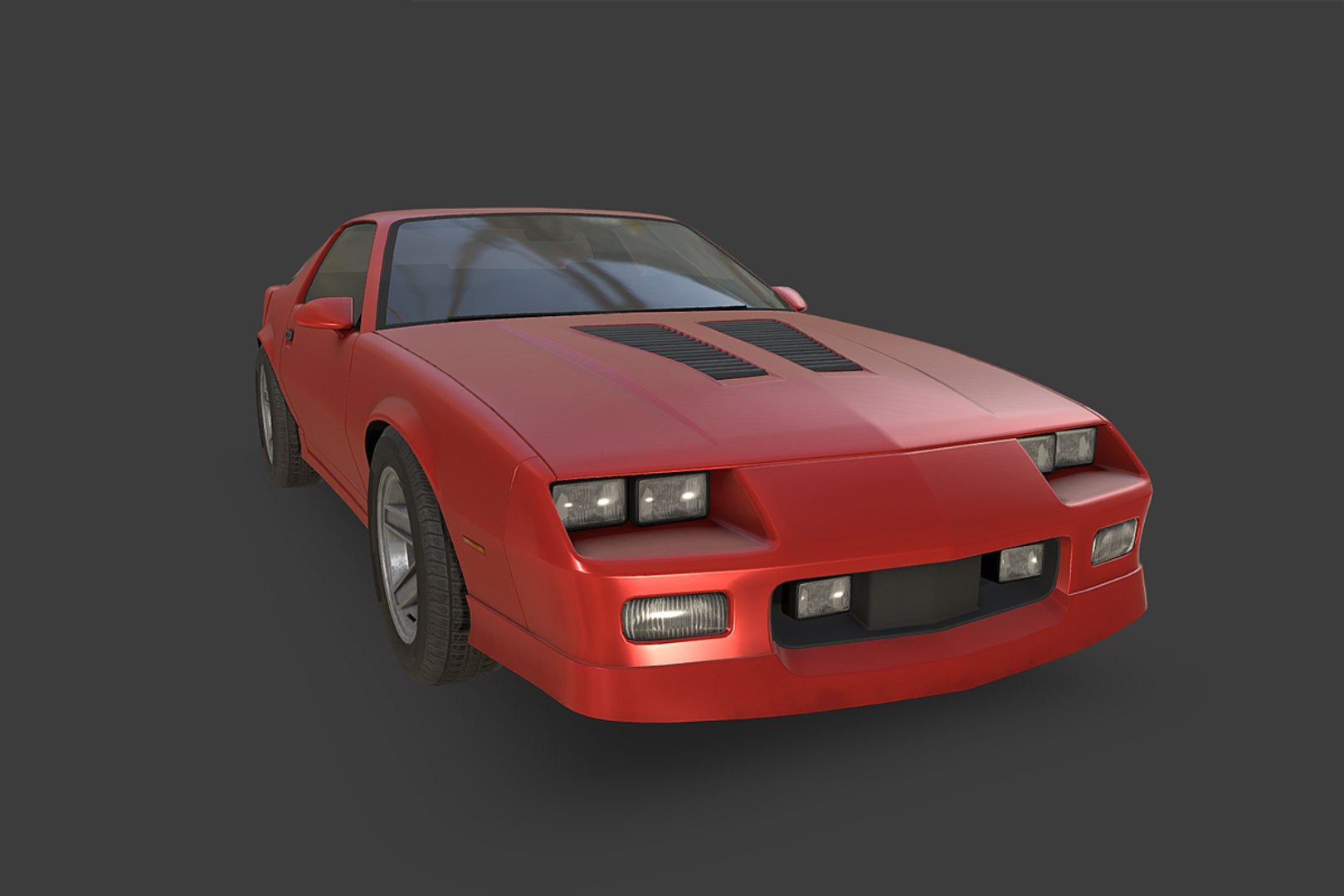 3D Chevrolet Camaro 1990 Model - TurboSquid 1184095