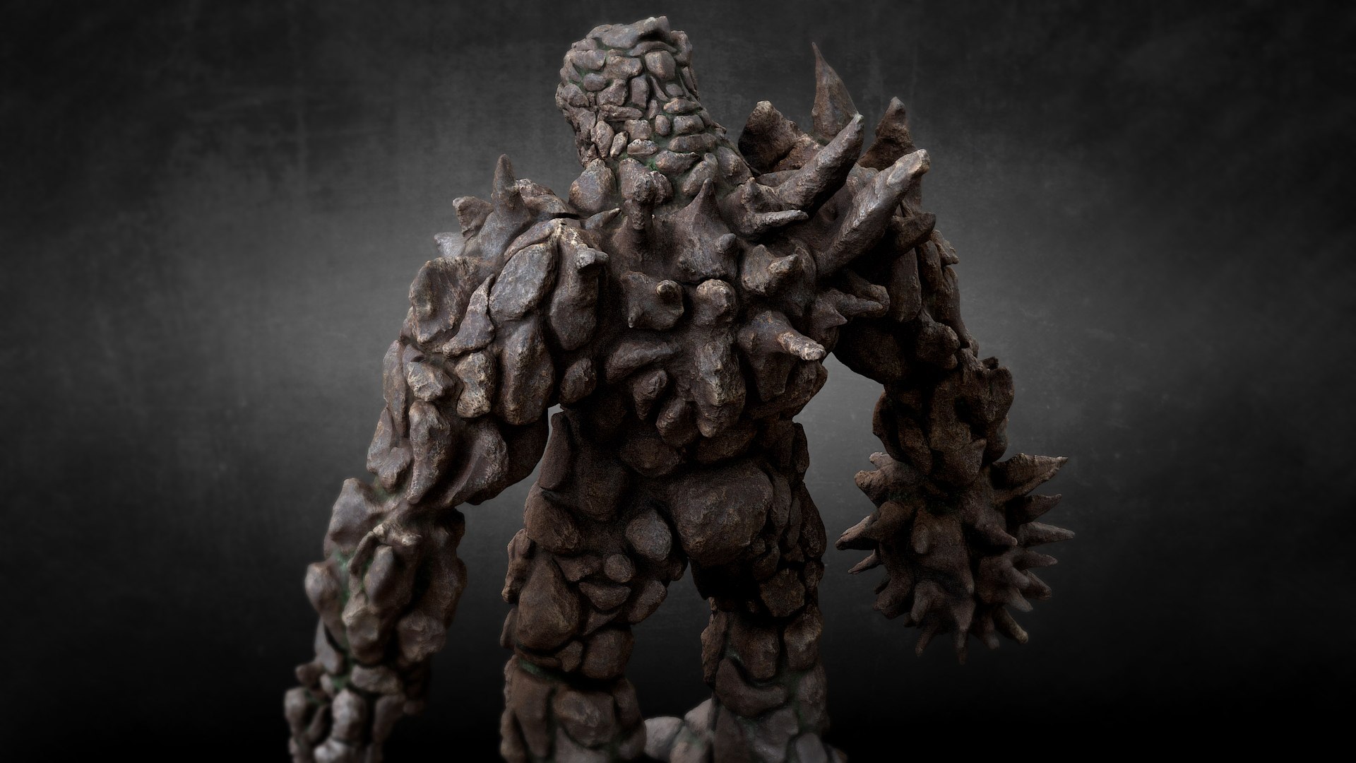 Rock Elemental Golem 3D Model - TurboSquid 2072691