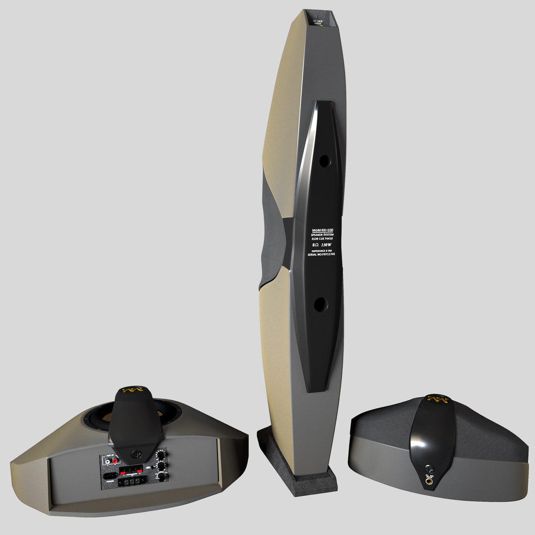 3D Loudspeaker - TurboSquid 1558278