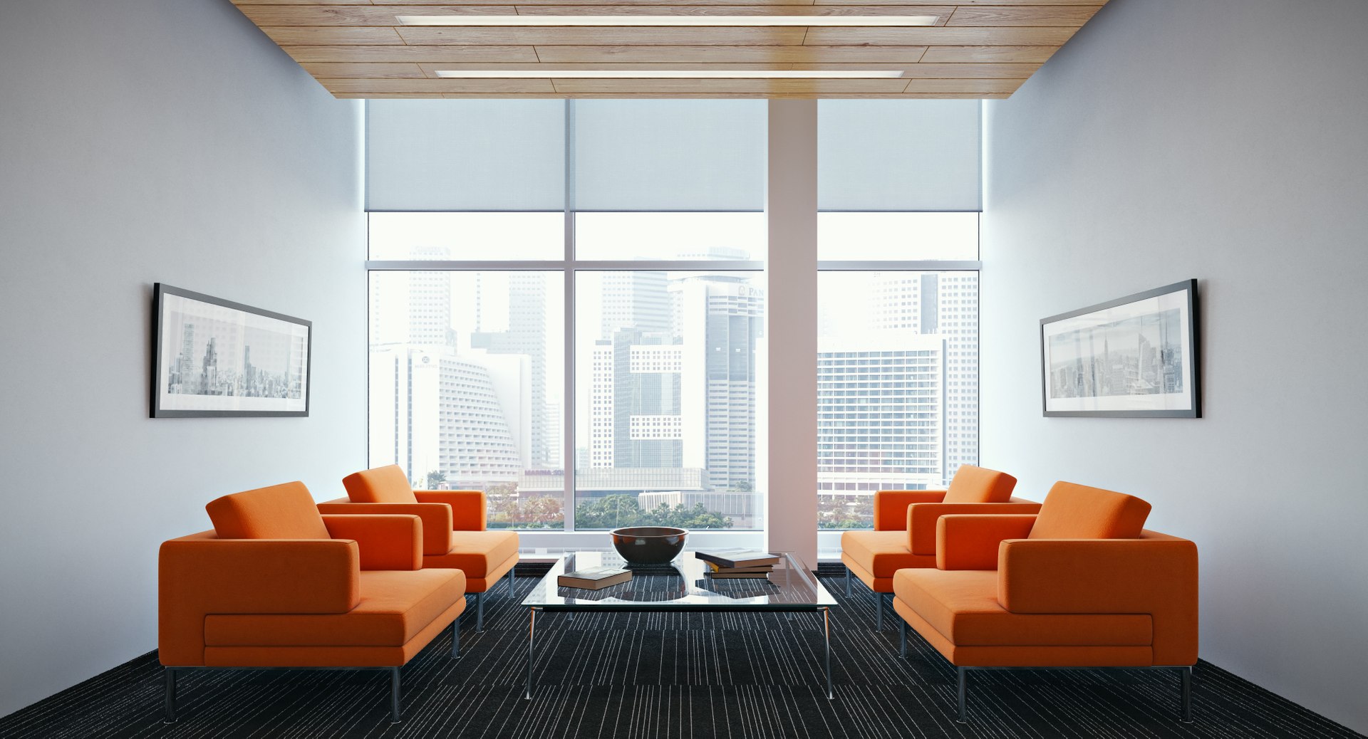 interior simple lounge model