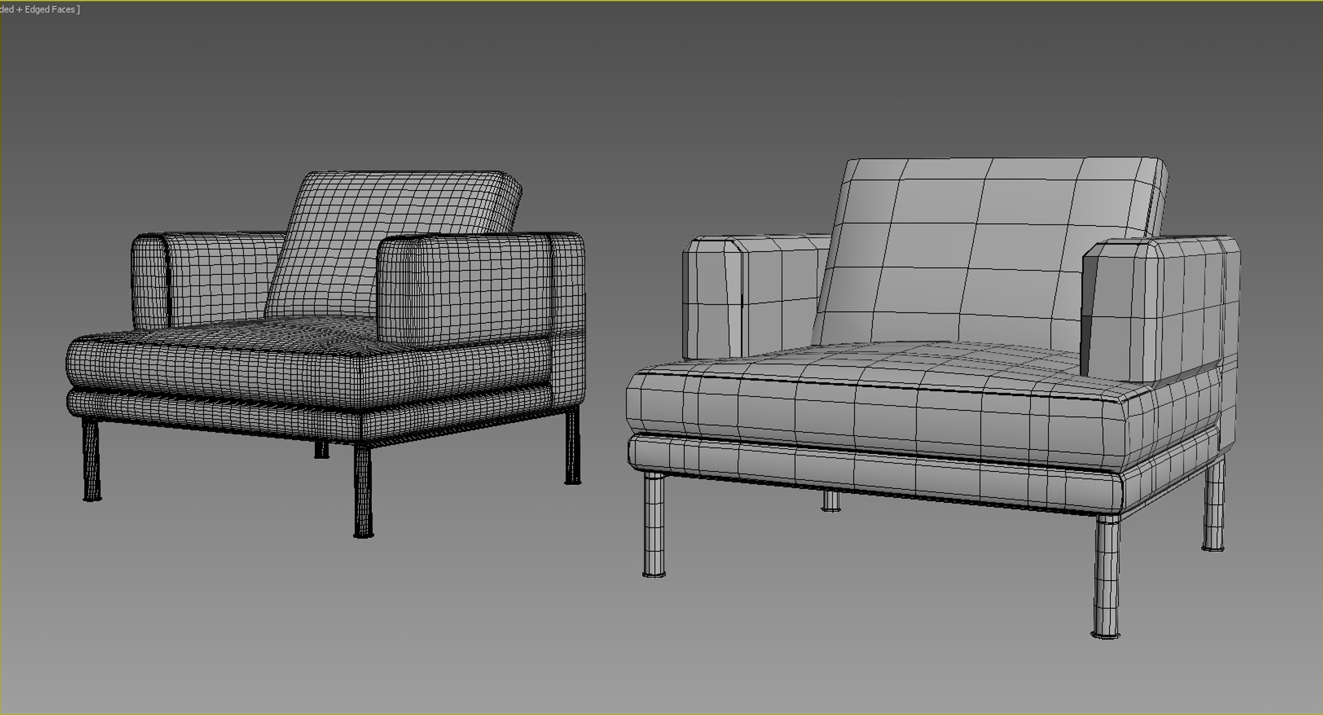 interior simple lounge model