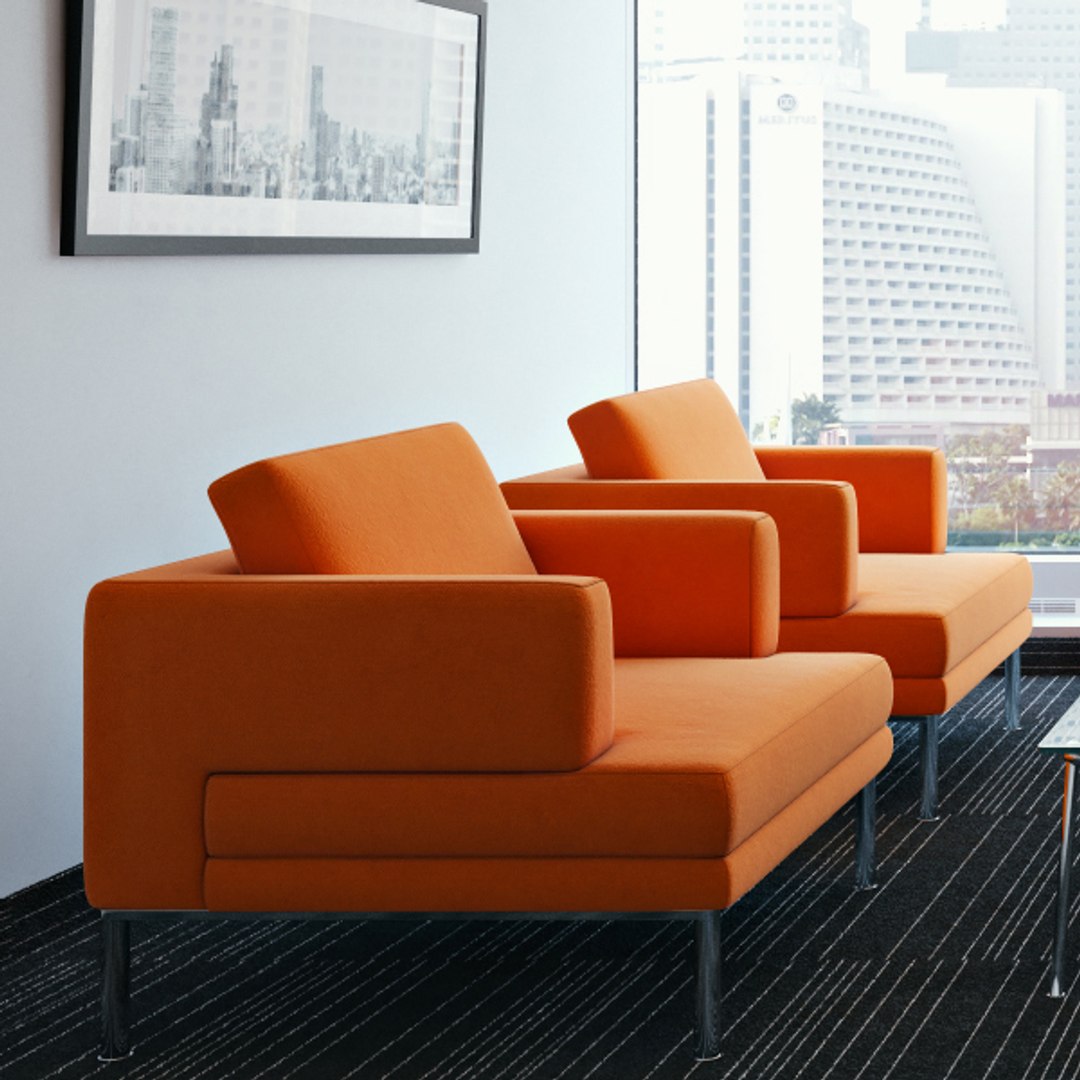 interior simple lounge model