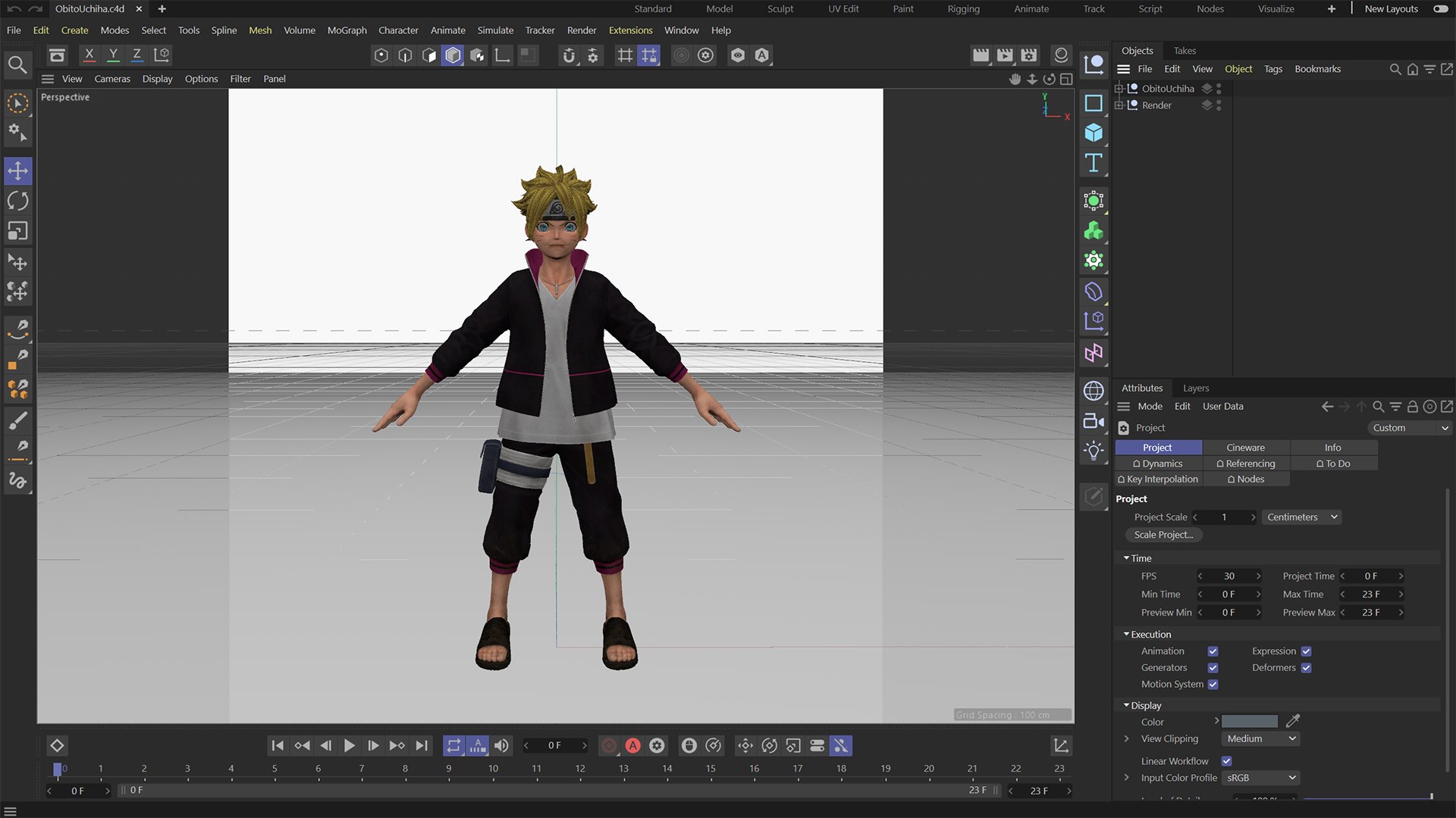 Obito Uchiha 3D - TurboSquid 1898414