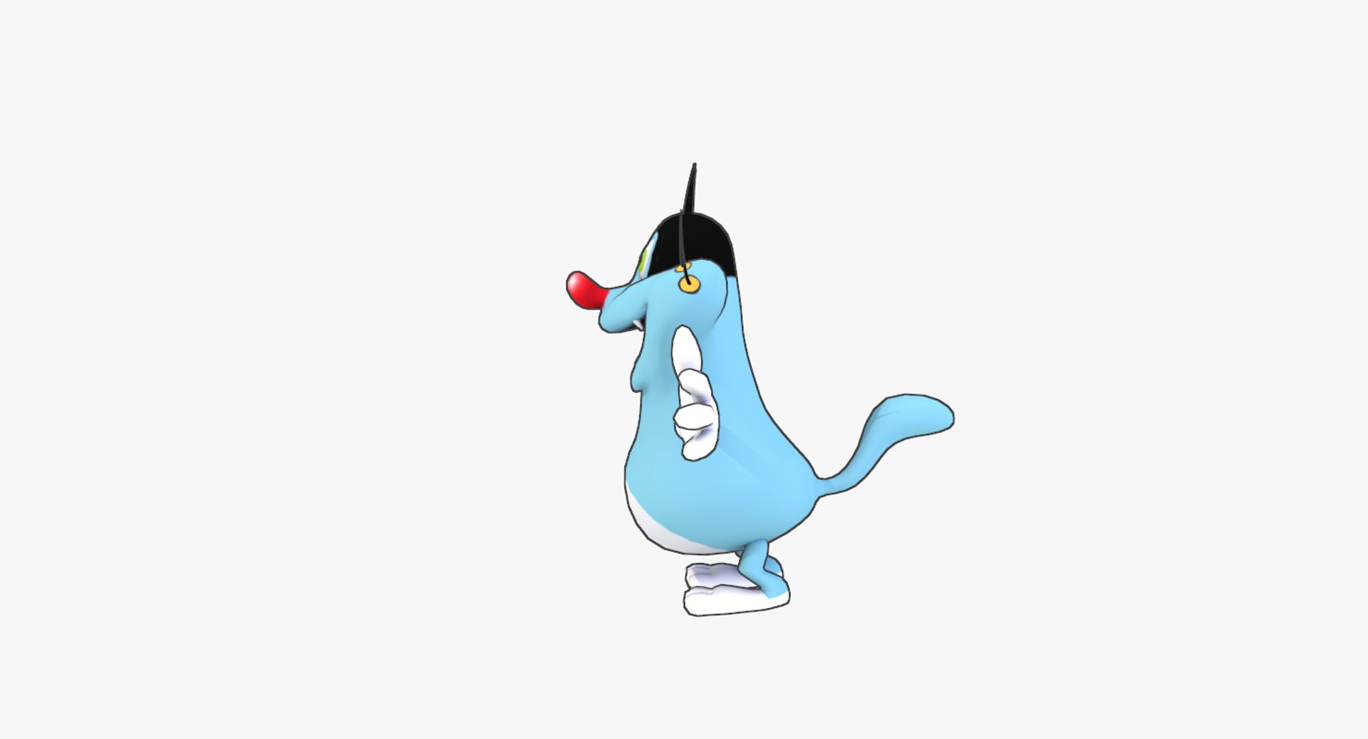 3D Oggy Cockroaches Cartoons Model - TurboSquid 1234138