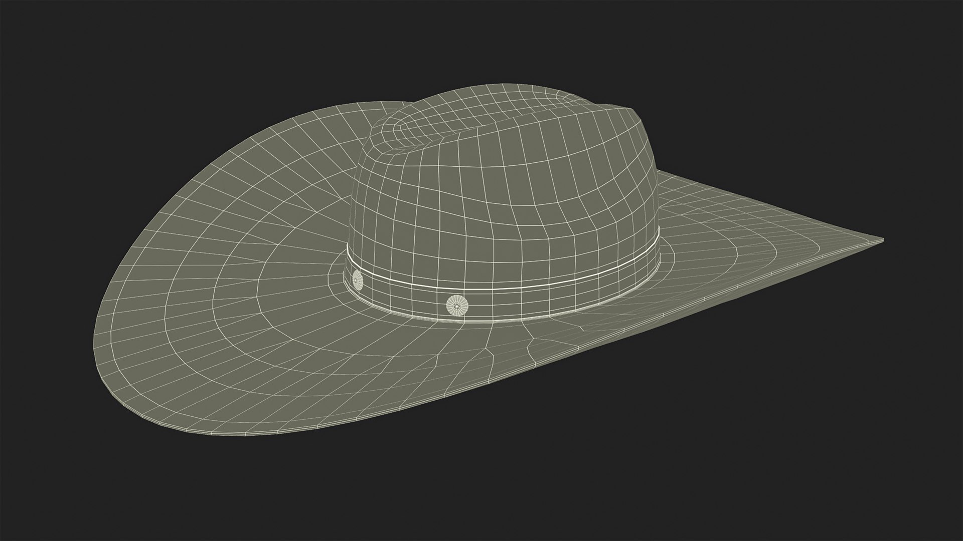 Cowboy Hat Bundle PBR 3D Model - TurboSquid 2272571