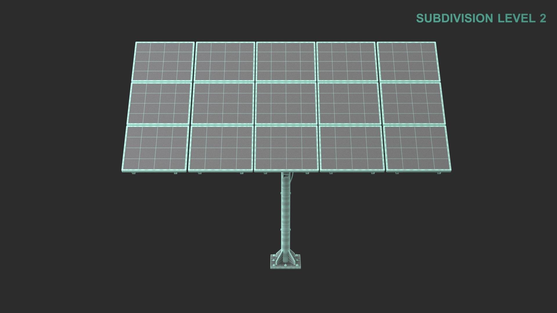 Solar Panel 3D Model - TurboSquid 2202154