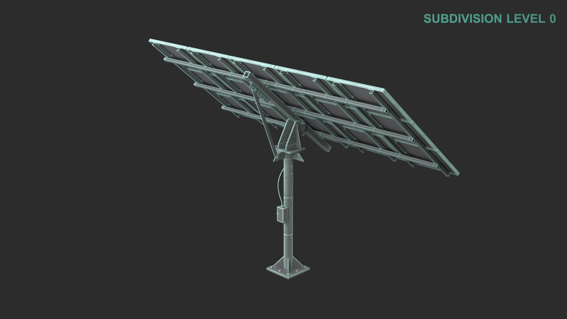 Solar Panel 3D Model - TurboSquid 2202154