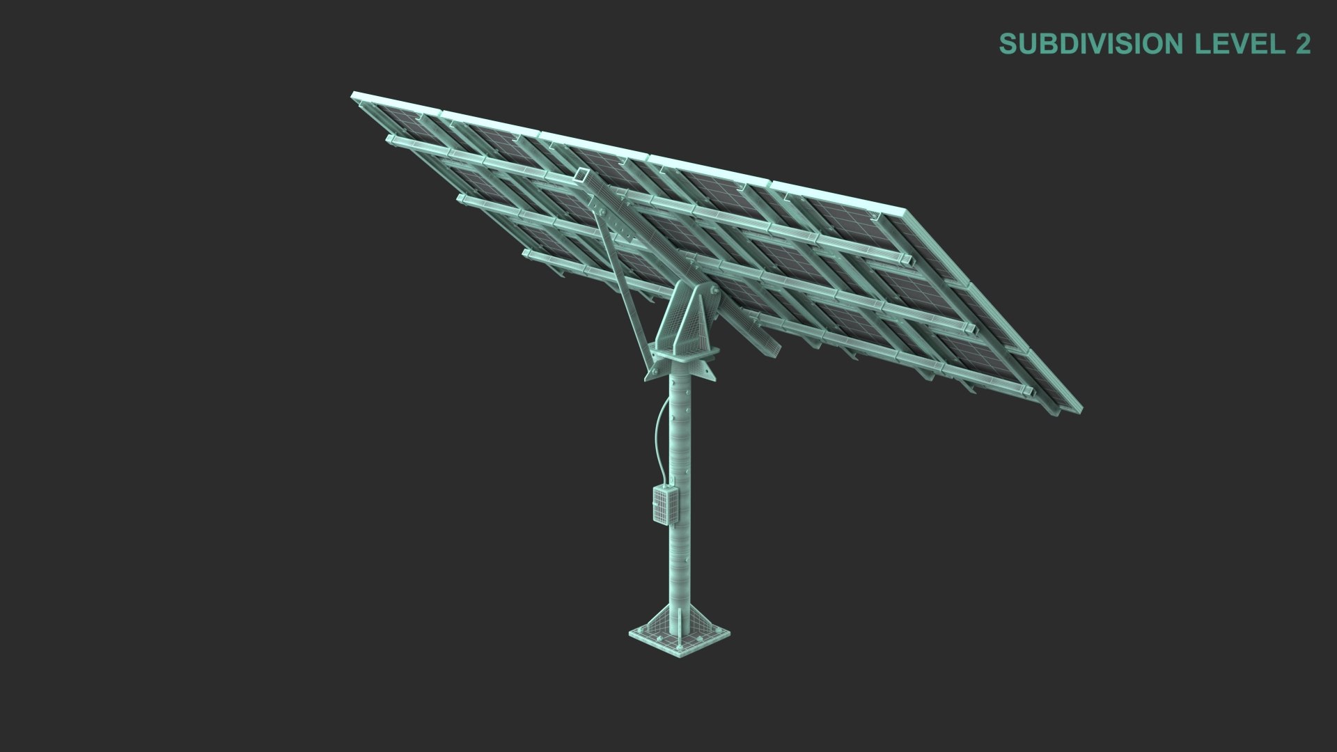 Solar Panel 3D Model - TurboSquid 2202154