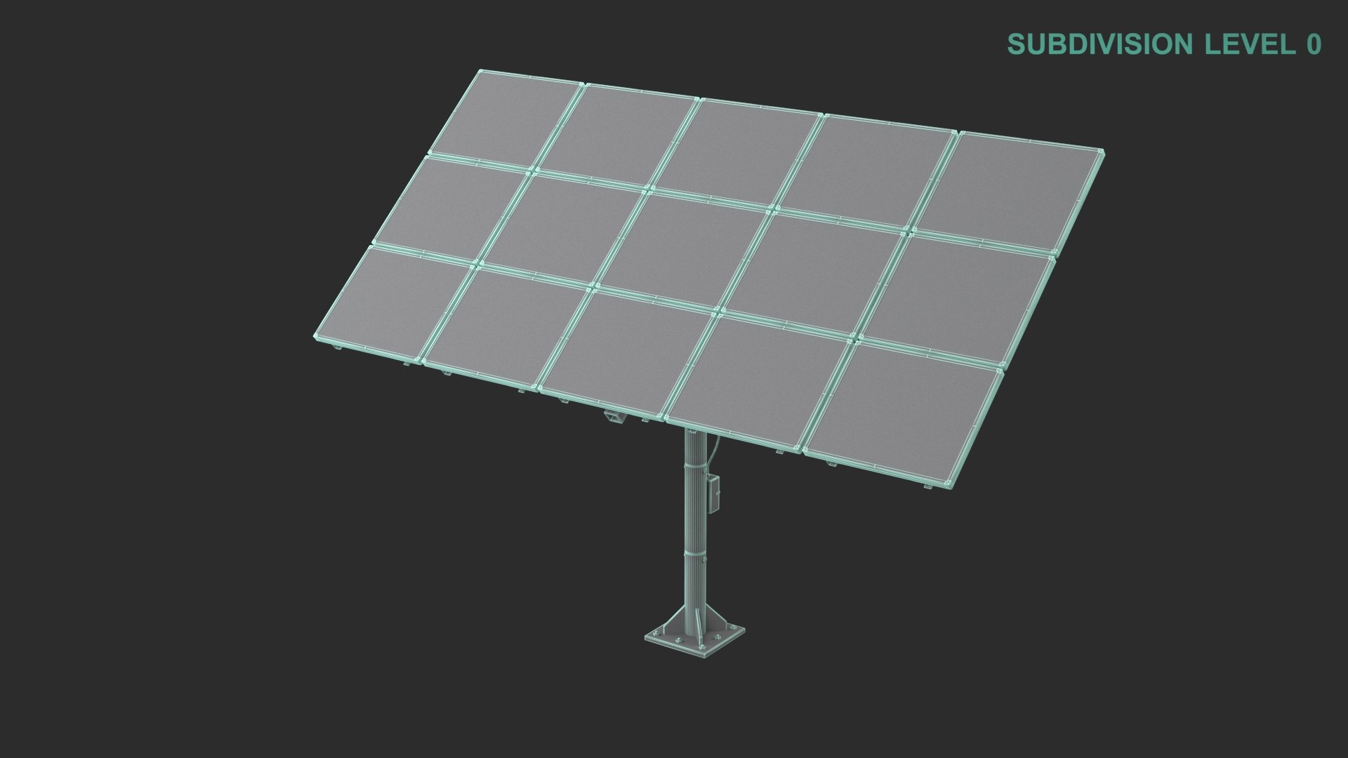 Solar Panel 3D Model - TurboSquid 2202154