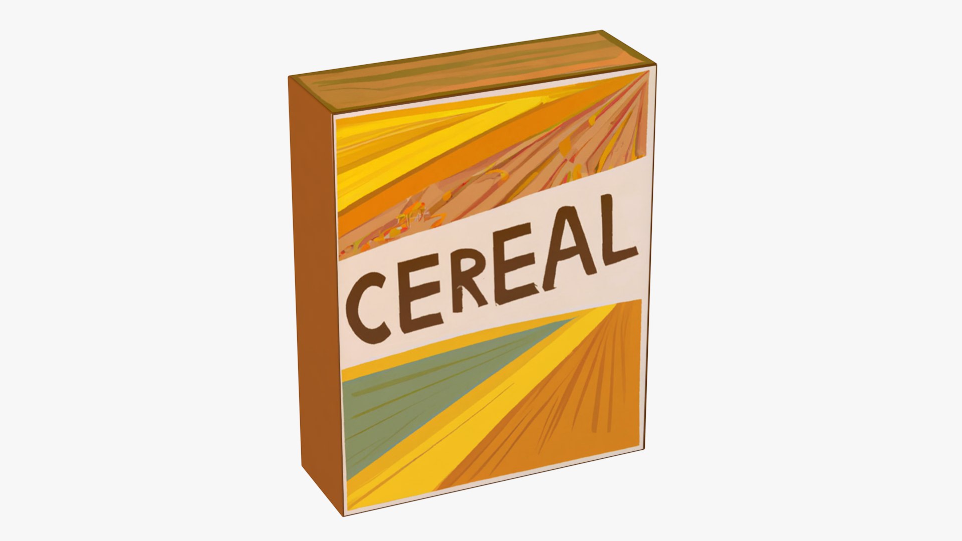 3D Model Cereal Box - TurboSquid 1966019