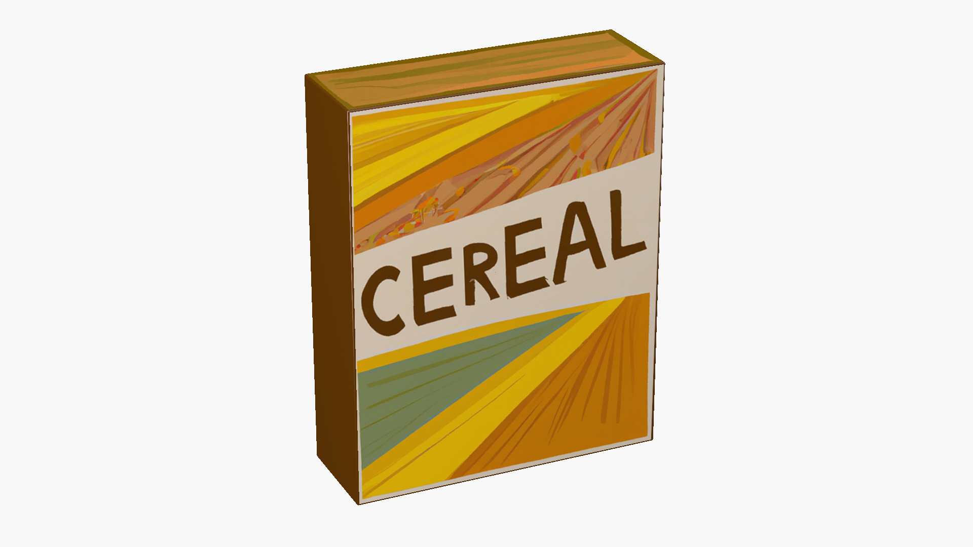 3D Model Cereal Box - TurboSquid 1966019