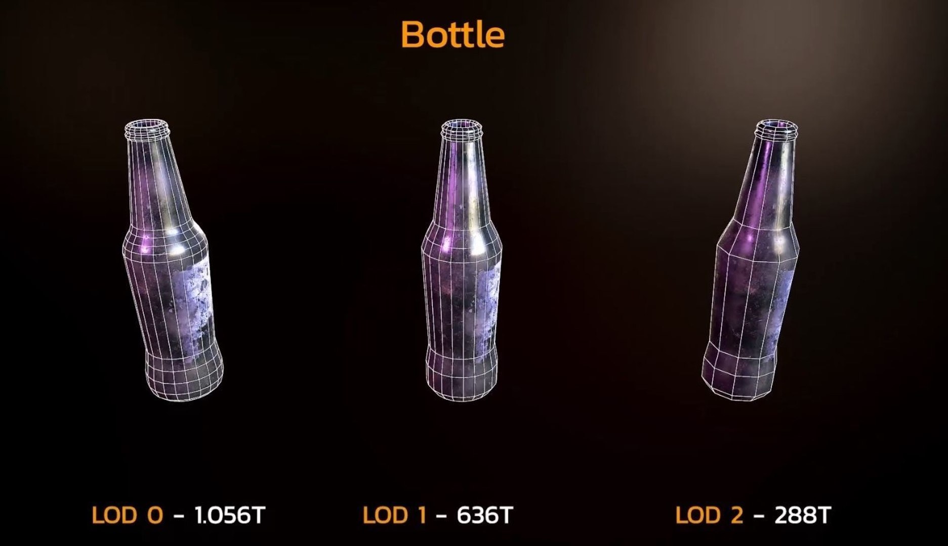 Bottles Games Model - TurboSquid 1476755