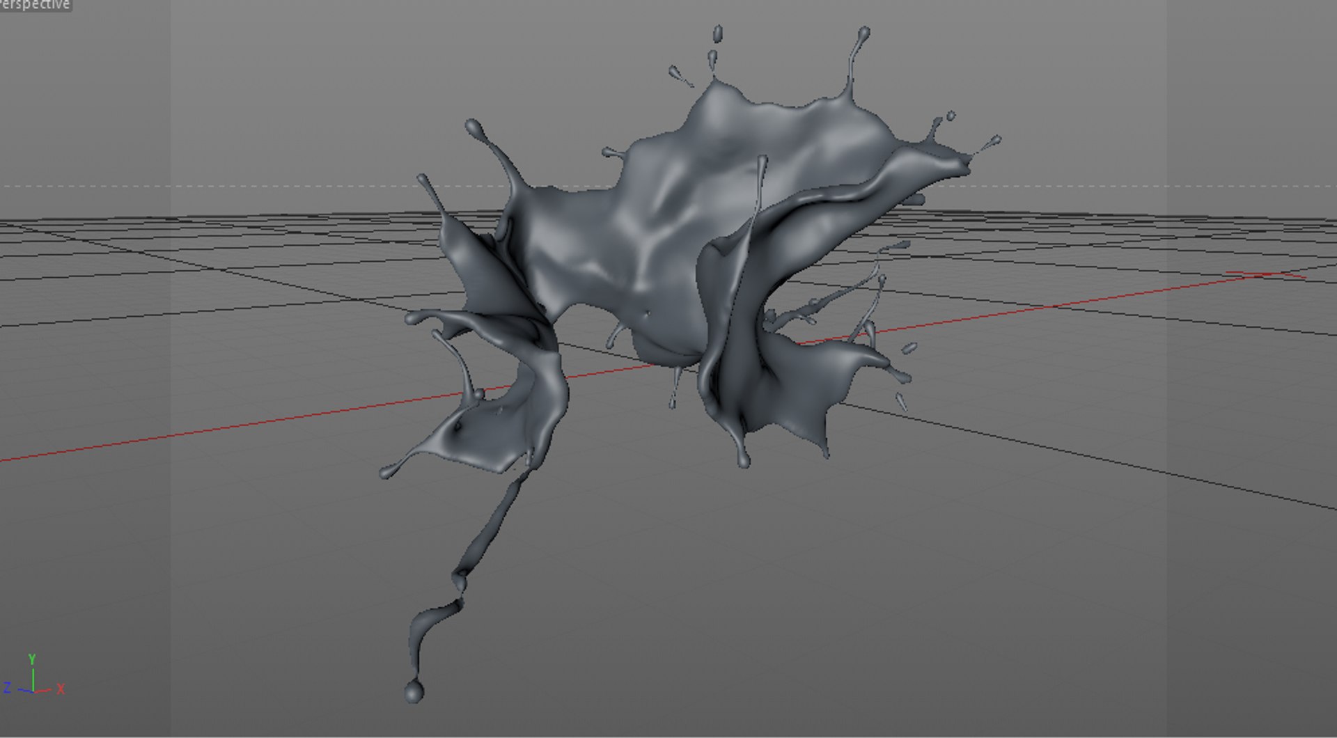 3dsmax Liquid Splash