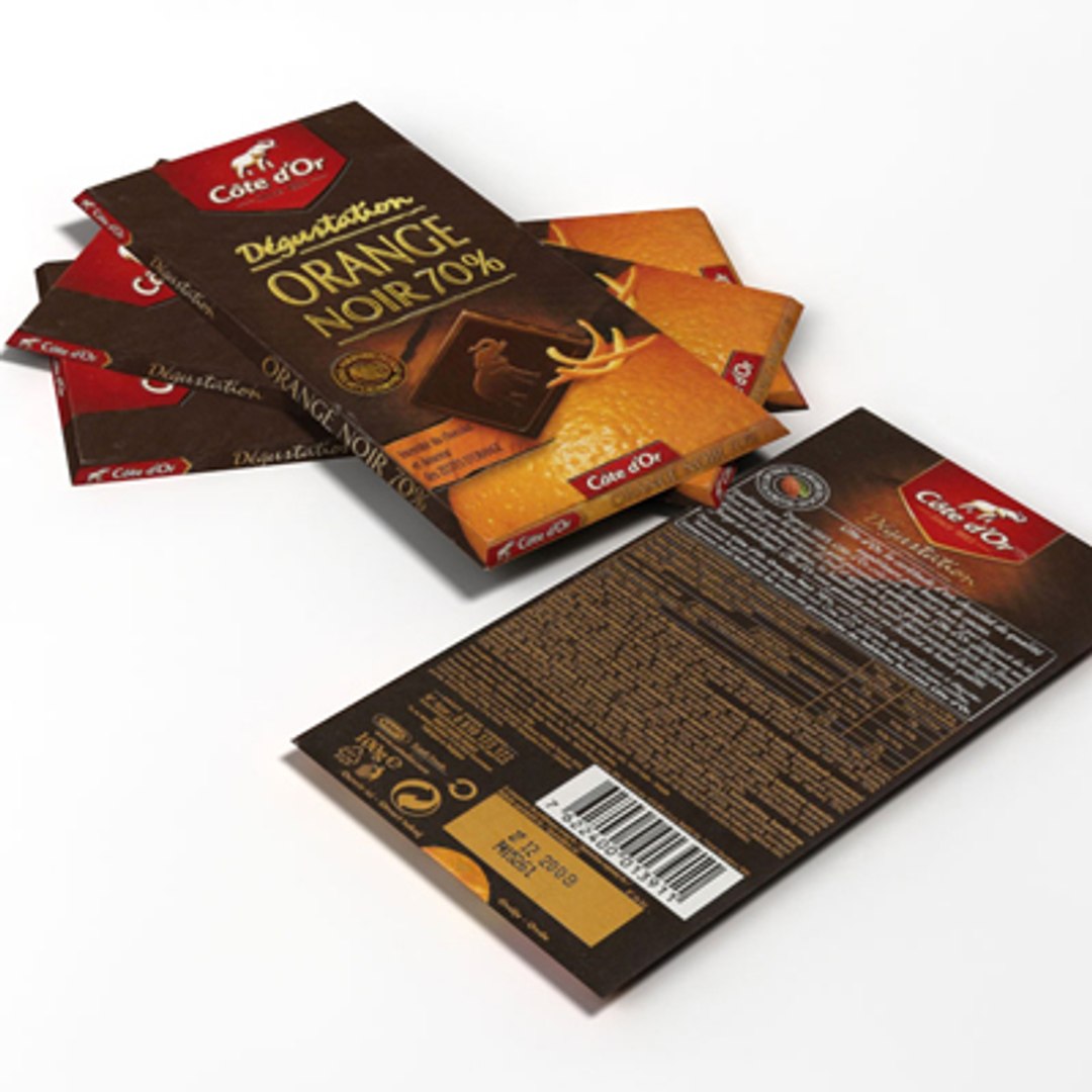 cote dor chocolate 3d max