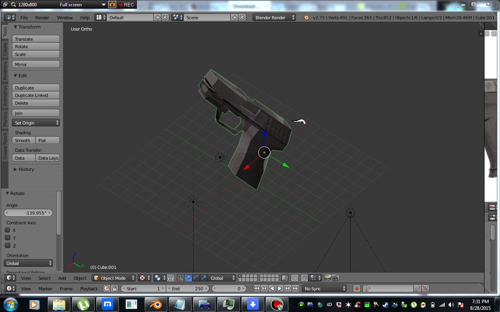 Blender Smith Wesson