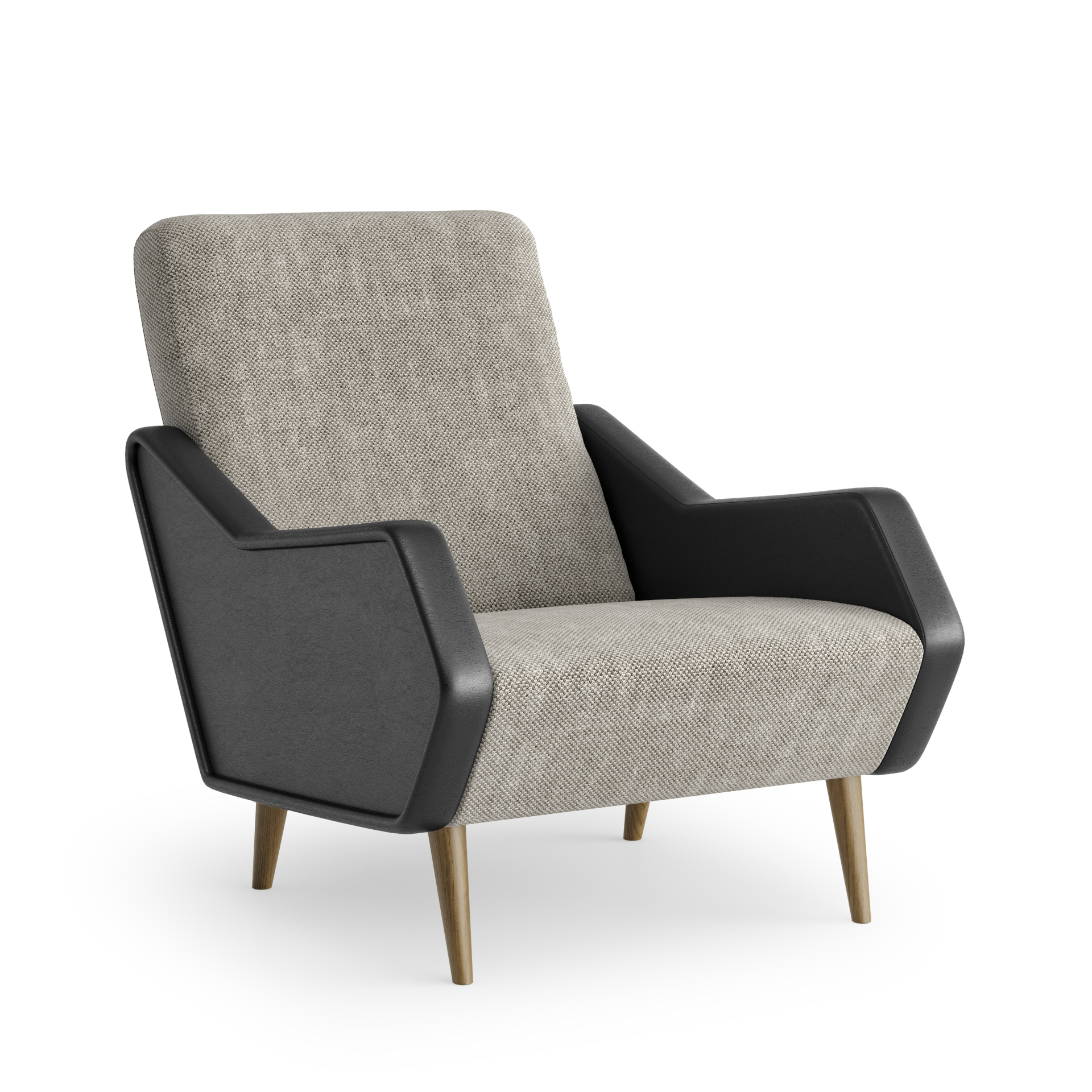 3D Gio Ponti Rage Lounge Chair - TurboSquid 2022250