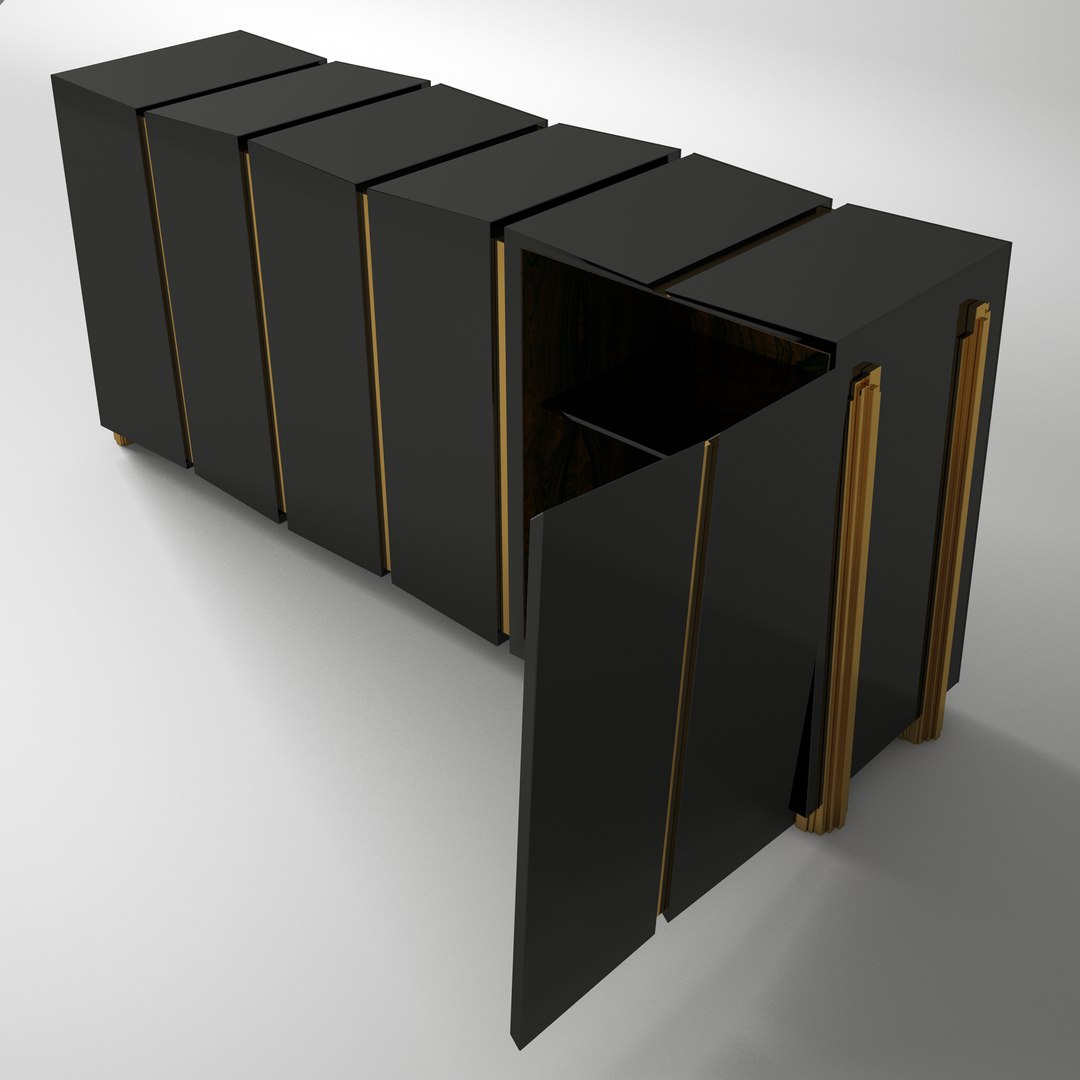 Darian sideboard 3D model - TurboSquid 1197533