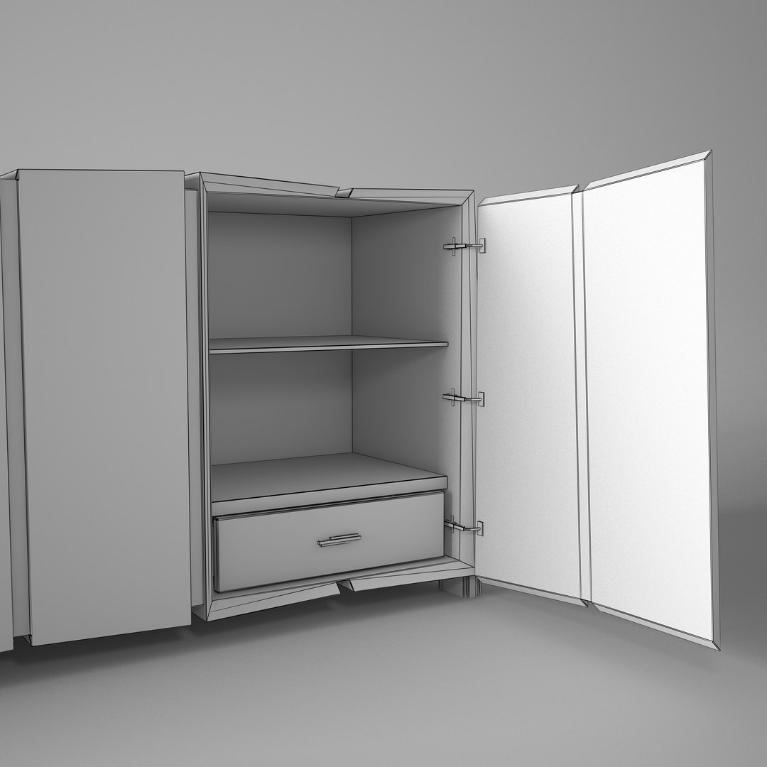 Darian sideboard 3D model - TurboSquid 1197533