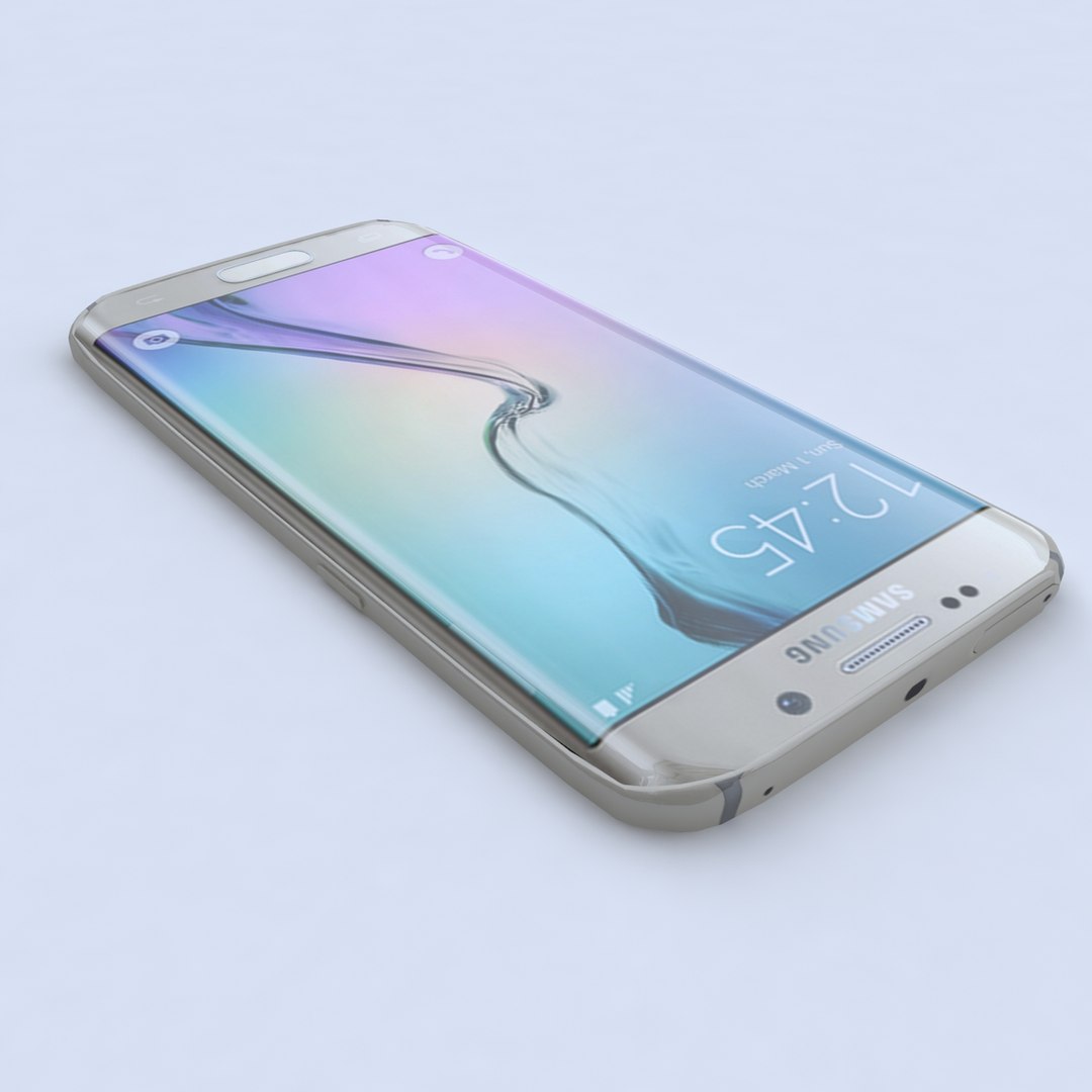 3d Model Samsung Galaxy S6 Edge