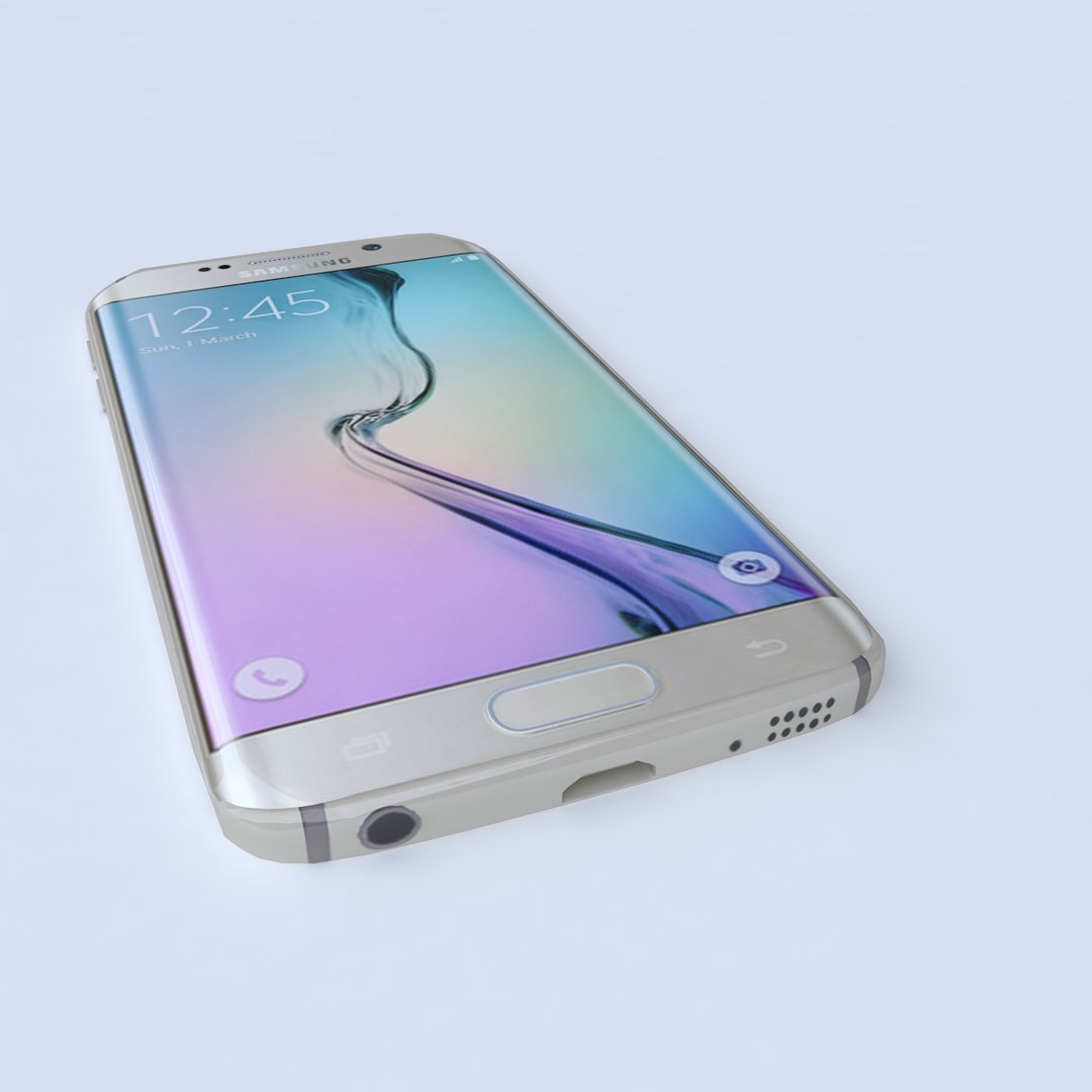 3d Model Samsung Galaxy S6 Edge